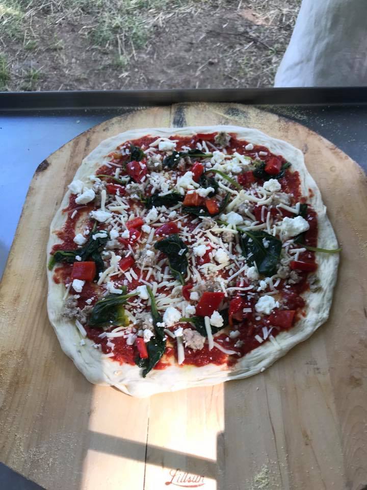 raw pizza | White Gates Farm website